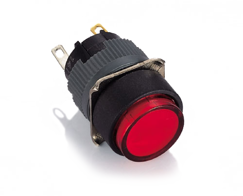 Plastic Pushbutton F16 Series F16 Circular Indicator Trunpoo