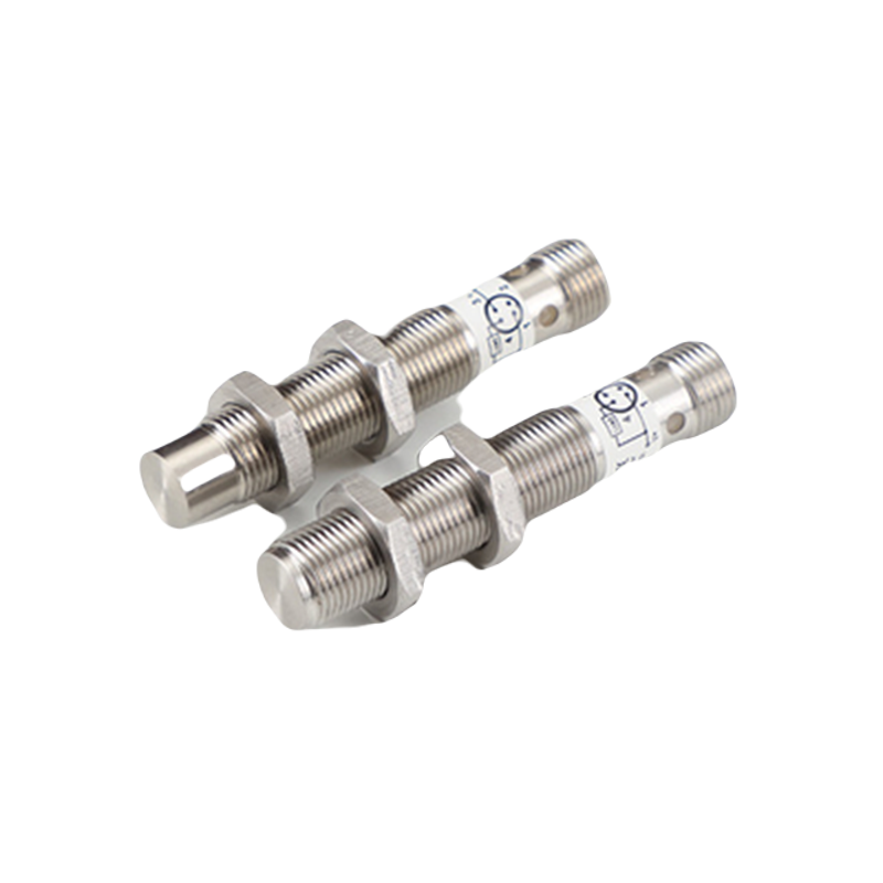 M12 Full Metal Cylindrical Inductive Proximity Sensor DC Flush PNP NO Ouput Connector Type – TrunPoo